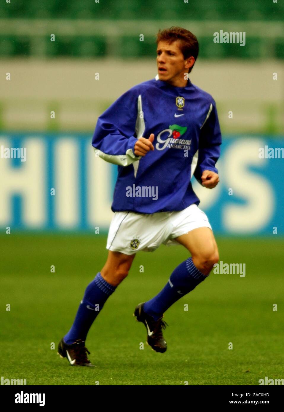 Juninho of brazil trains inside the ecopa stadium in shizouka hi-res ...