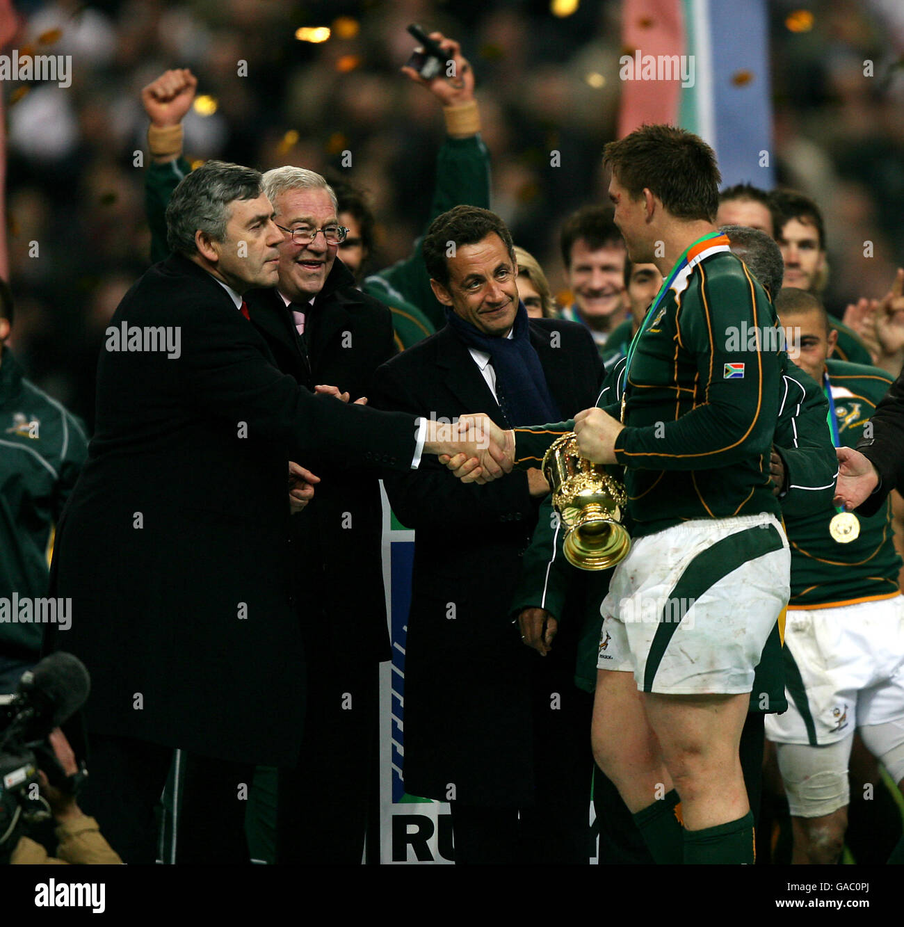 Rugby Union - IRB Rugby World Cup 2007 - Final - England v South Africa ...