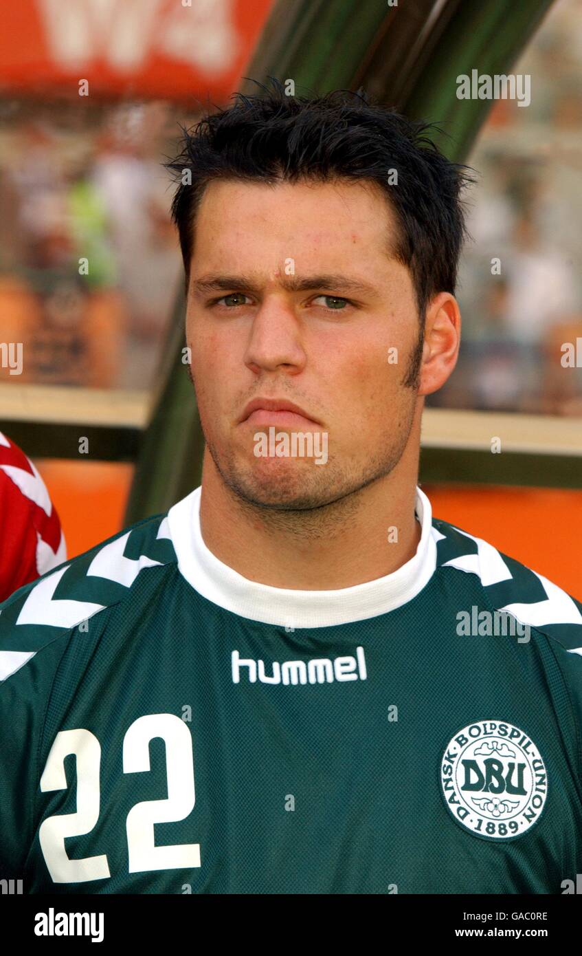 Soccer -FIFA World Cup 2002 - Group A - Denmark v Senegal. Jesper ...