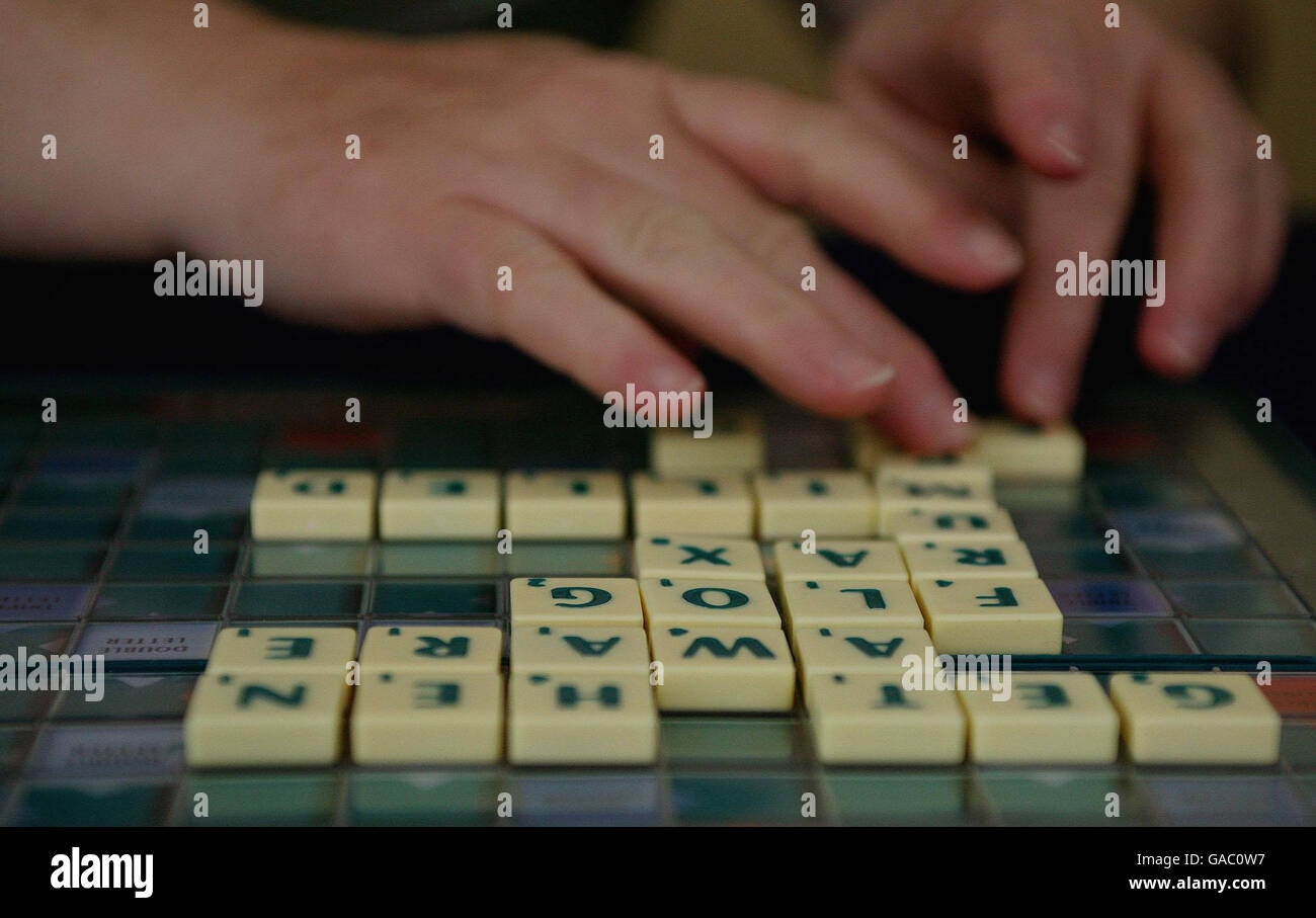 Woman plays scrabble 36th national scrabble championships in central ...