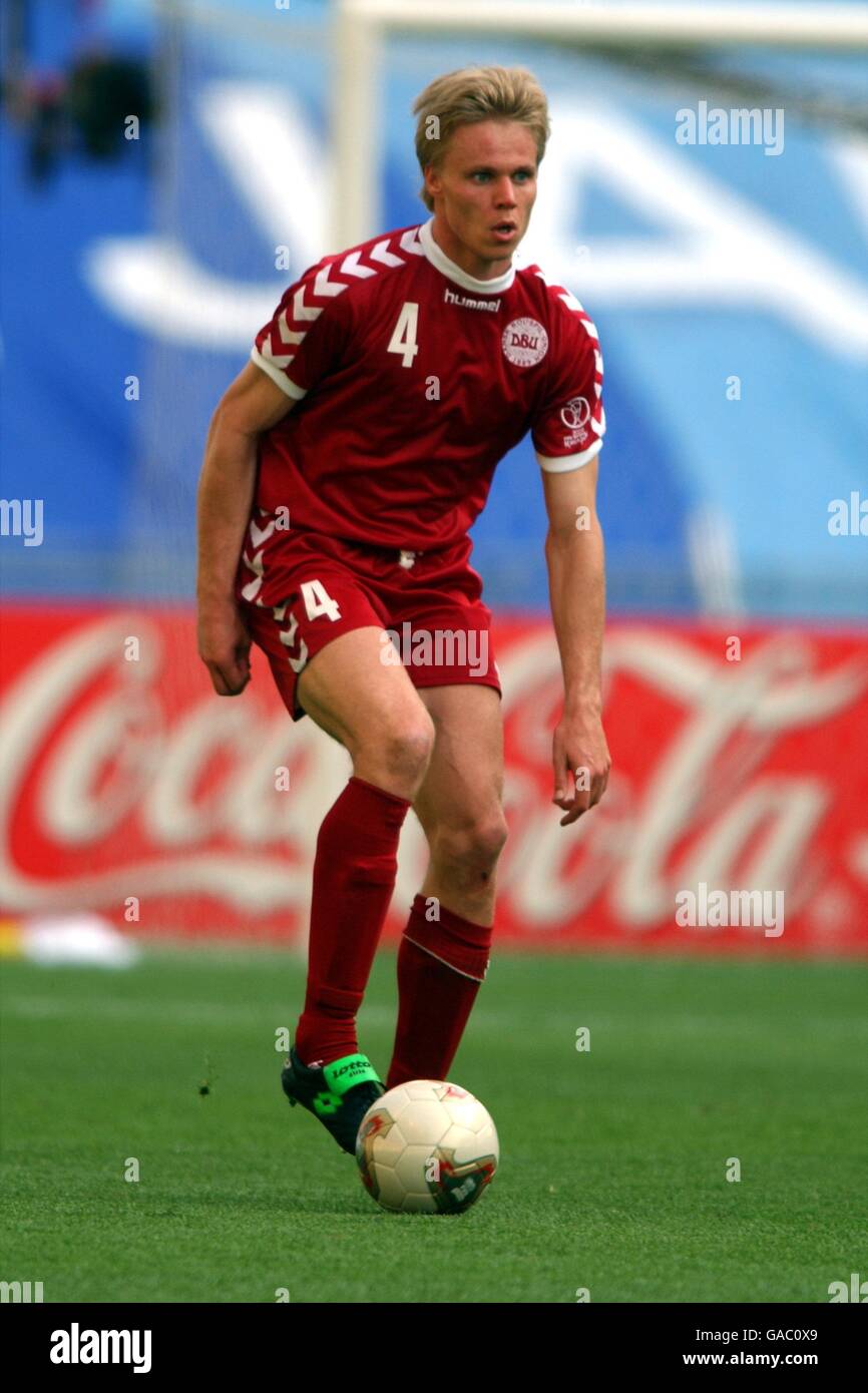Soccer -FIFA World Cup 2002 - Group A - Denmark v Senegal. Martin ...