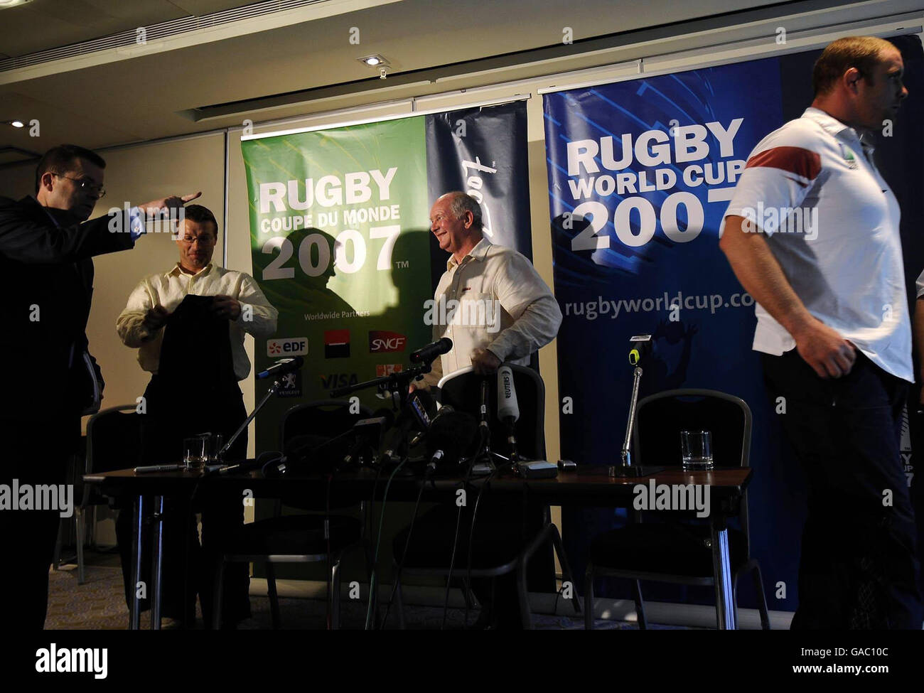 Rugby Union - IRB Rugby World Cup 2007 - England Press Conference ...