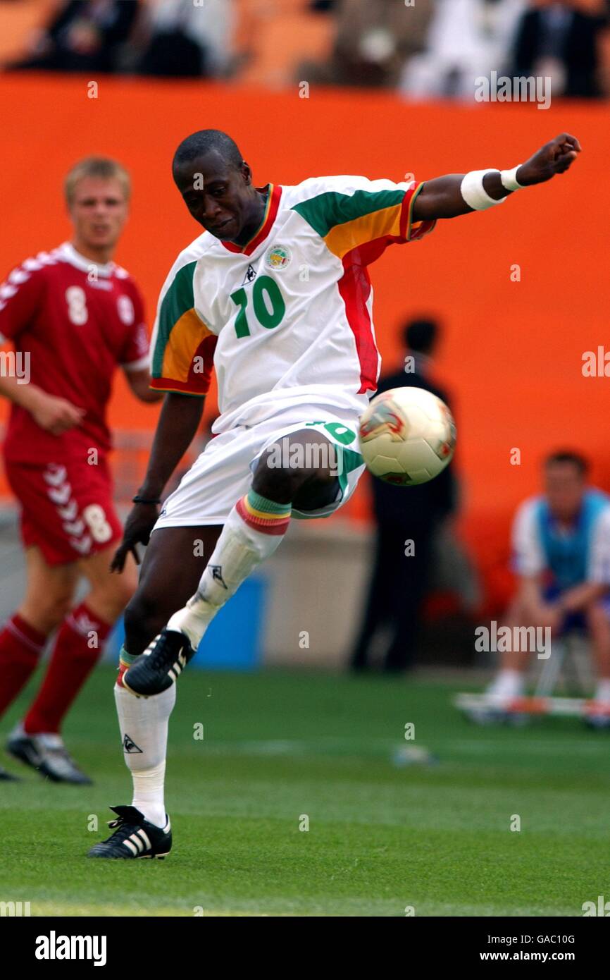 Soccer -FIFA World Cup 2002 - Group A - Denmark v Senegal. Khalilou ...
