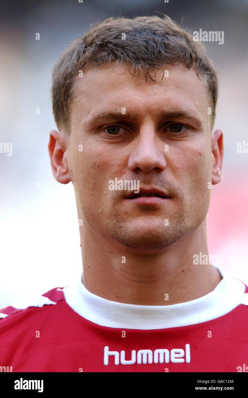 Soccer fifa world cup 2002 group a denmark v senegal hi-res stock ...