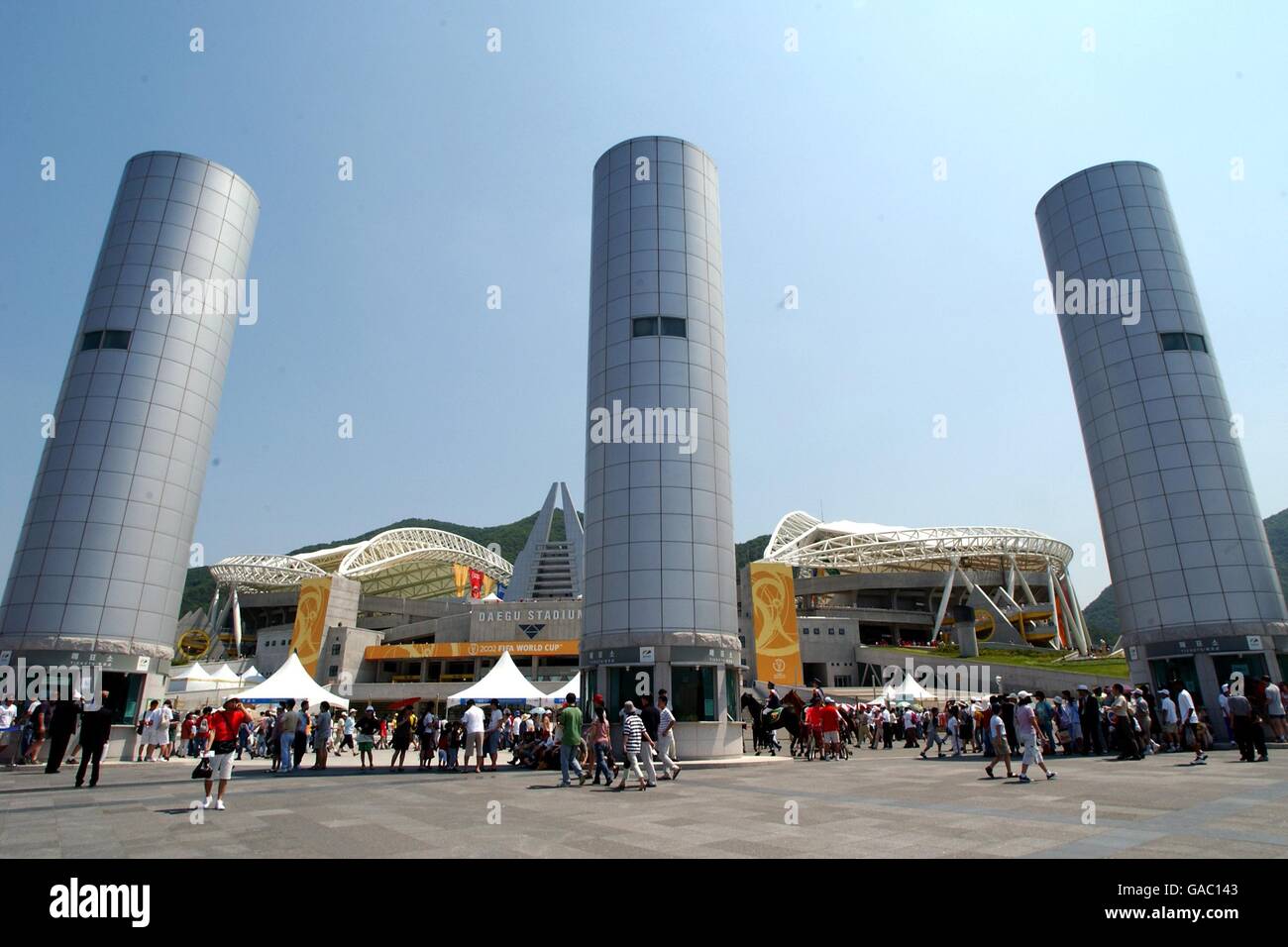 Soccer -FIFA World Cup 2002 - Group A - Denmark v Senegal. A general ...