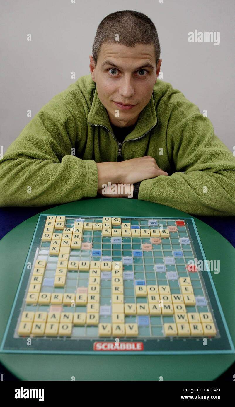 Scrabble champion hi-res stock photography and images - Alamy