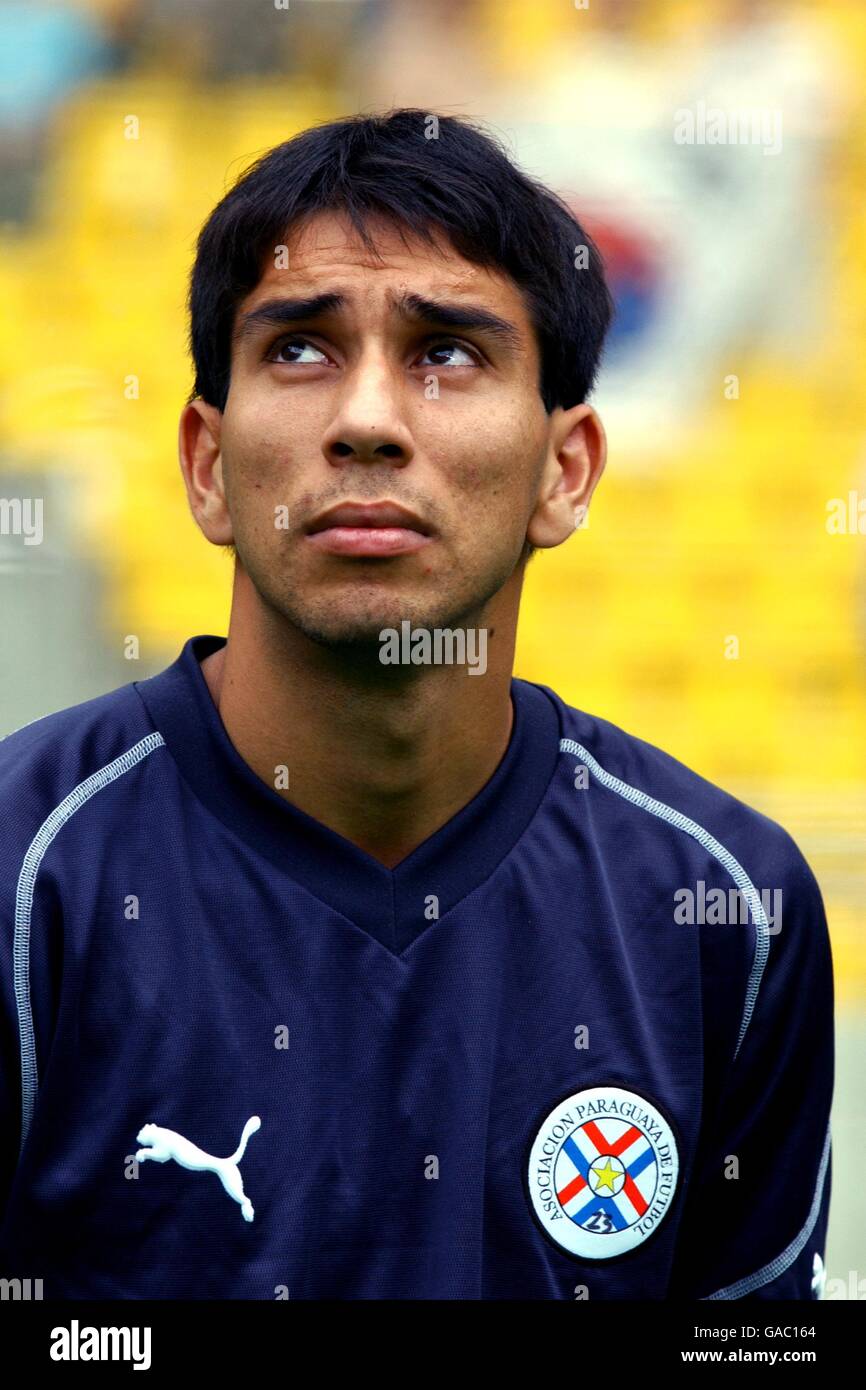Soccer - FIFA World Cup 2002 - Group B - Paraguay v South Africa Stock ...