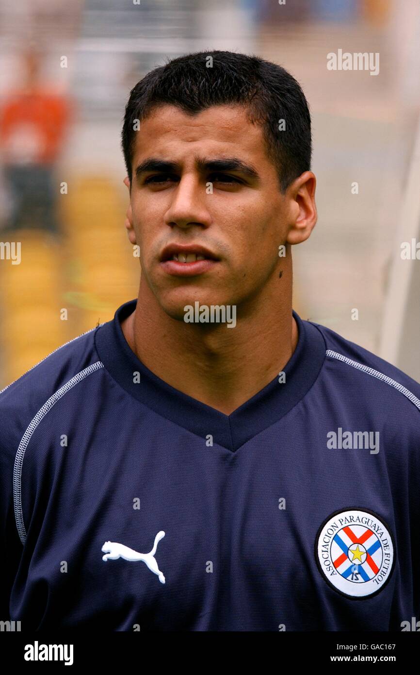 Soccer - FIFA World Cup 2002 - Group B - Paraguay v South Africa Stock ...