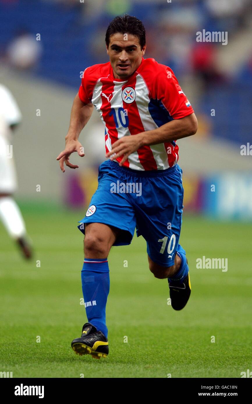 Soccer - FIFA World Cup 2002 - Group B - Paraguay v South Africa Stock ...
