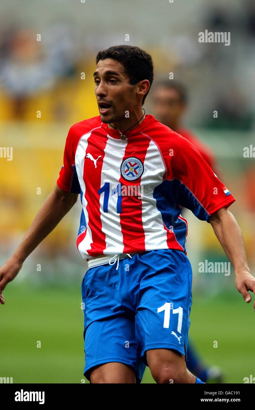 Soccer - FIFA World Cup 2002 - Group B - Paraguay v South Africa Stock ...