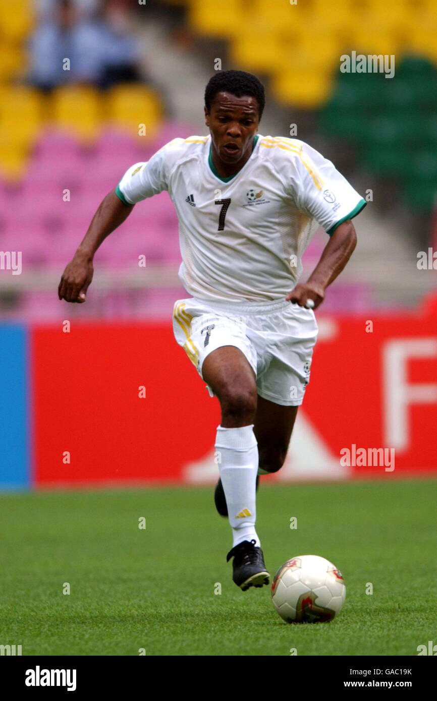 Soccer - FIFA World Cup 2002 - Group B - Paraguay v South Africa Stock ...