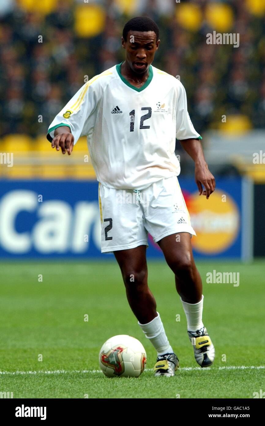 Soccer fifa world cup 2002 group paraguay south africa hi-res stock ...