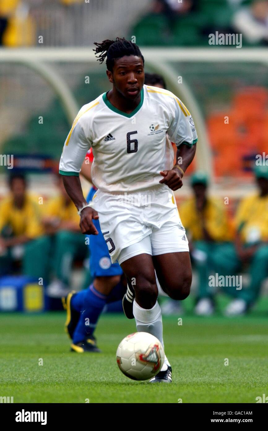Soccer - FIFA World Cup 2002 - Group B - Paraguay v South Africa Stock ...