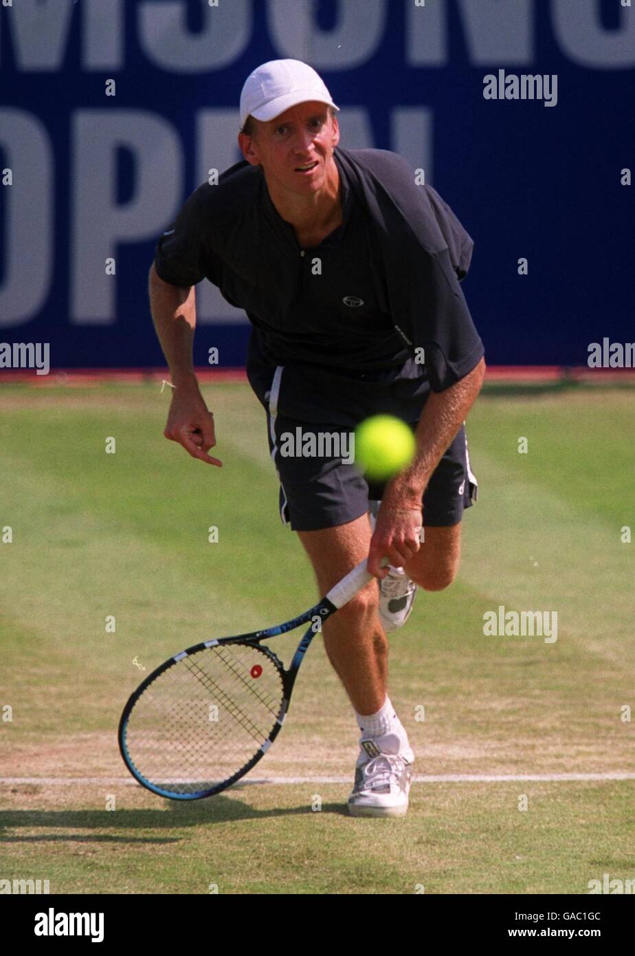 Tennis - Nottingham Open 2002 - Quarter Final Stock Photo - Alamy