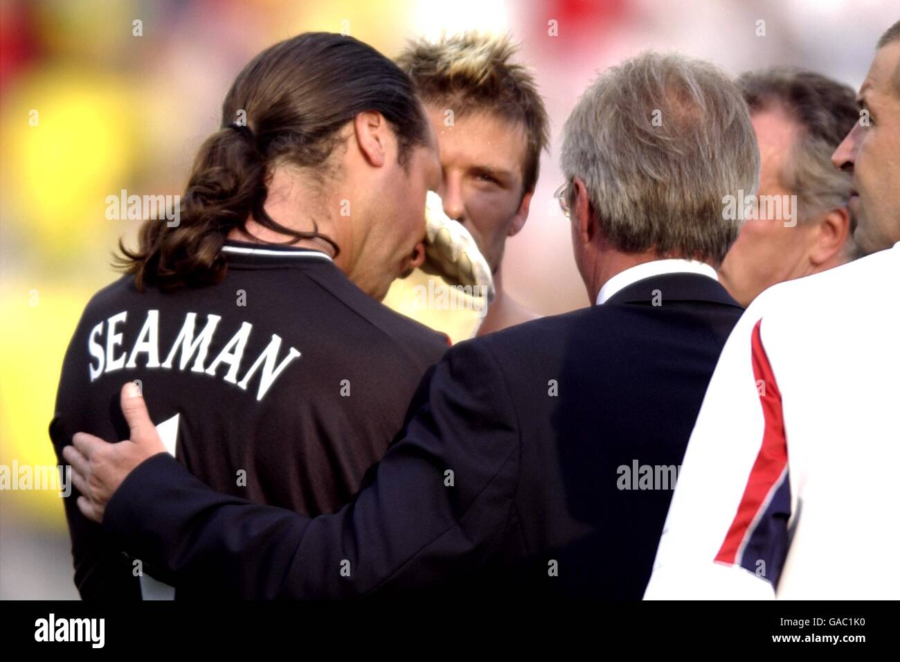 Soccer - FIFA World Cup 2002 - England v Brazil - Quarter Final Stock ...