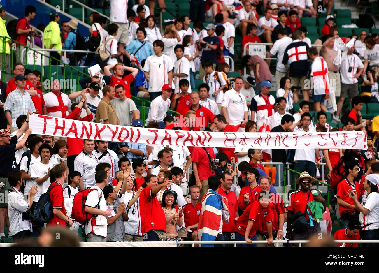 Soccer - FIFA World Cup 2002 - England v Brazil - Quarter Final Stock ...