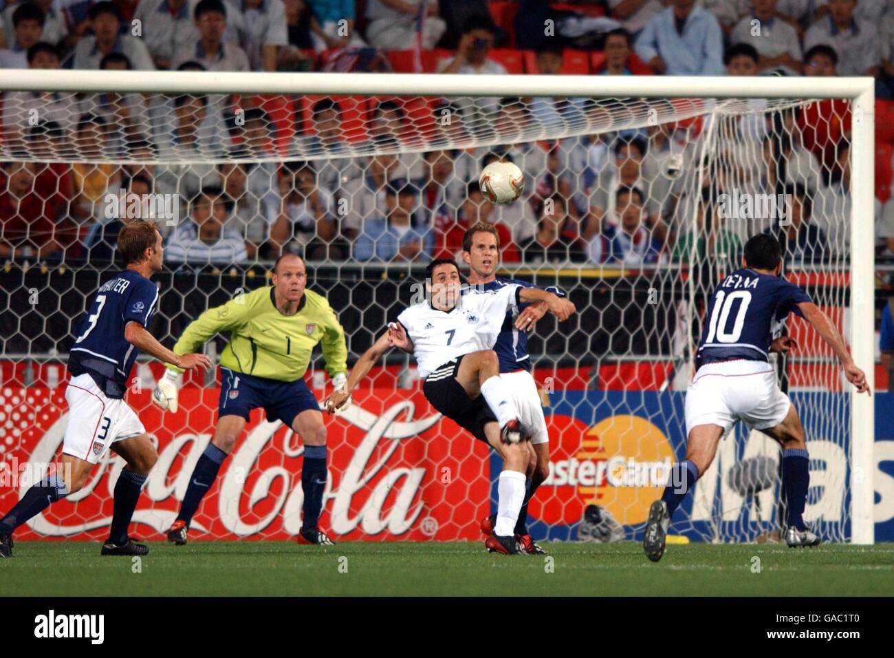 Soccer -Fifa World Cup 2002 - Quarter final - Germany v USA Stock Photo ...
