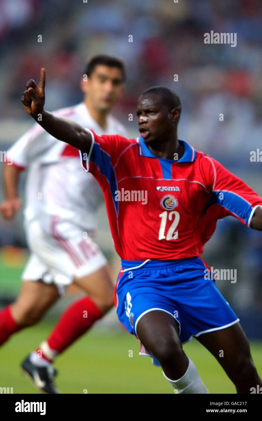 Soccer -FIFA World Cup 2002 - Group C - Costa Rica v Turkey Stock Photo ...