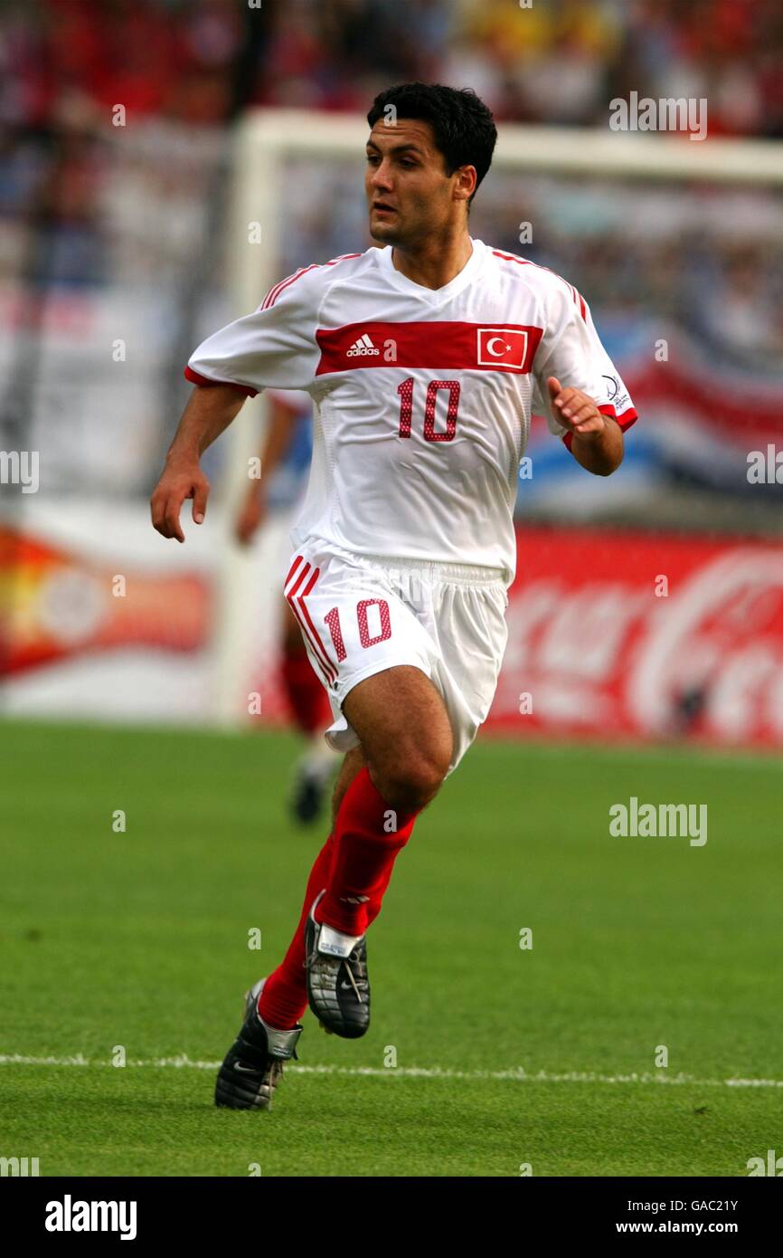 Soccer -FIFA World Cup 2002 - Group C - Costa Rica v Turkey. Yildiray ...