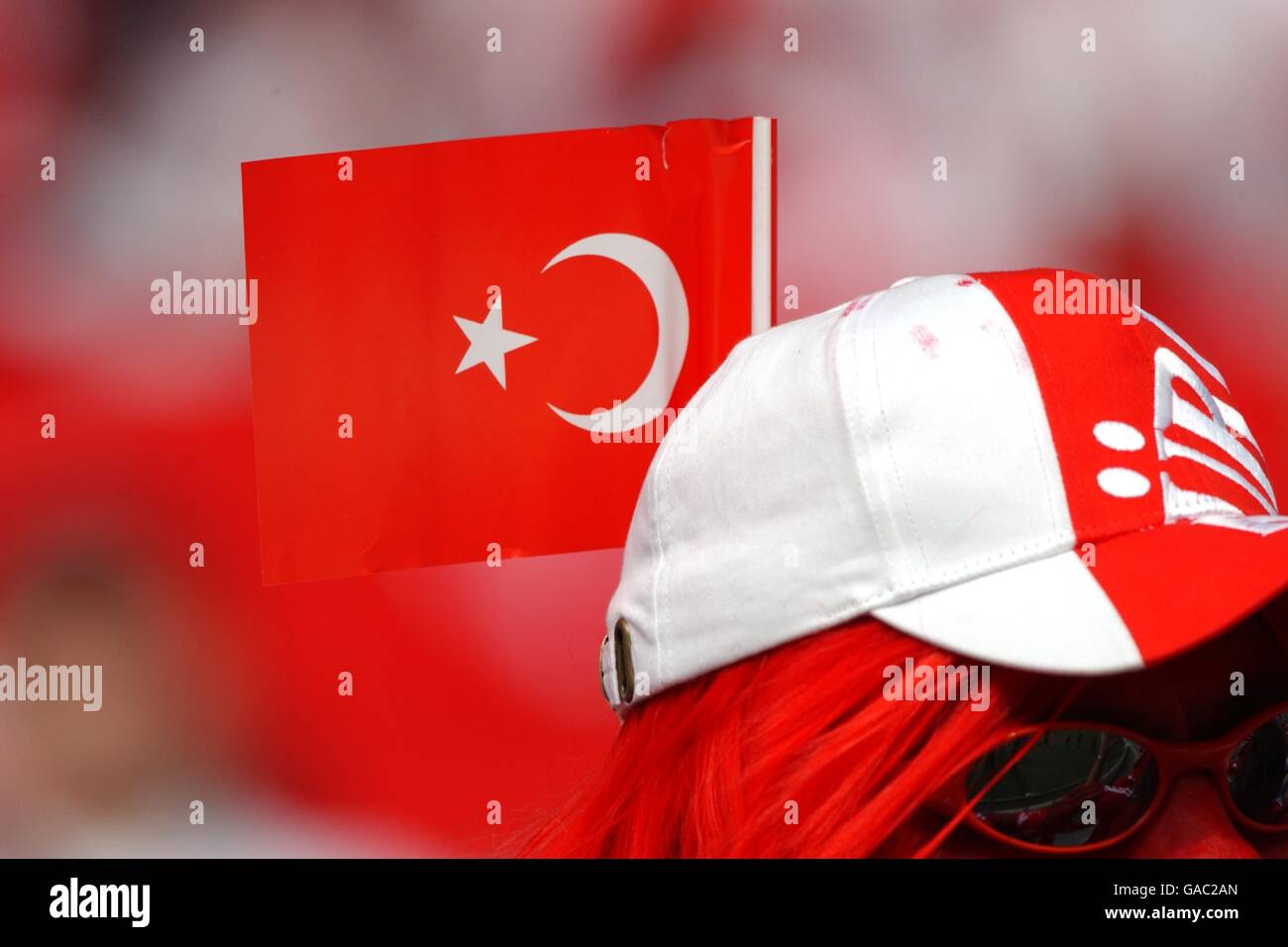 Football fans flag fifa world cup 2002 hi-res stock photography and ...