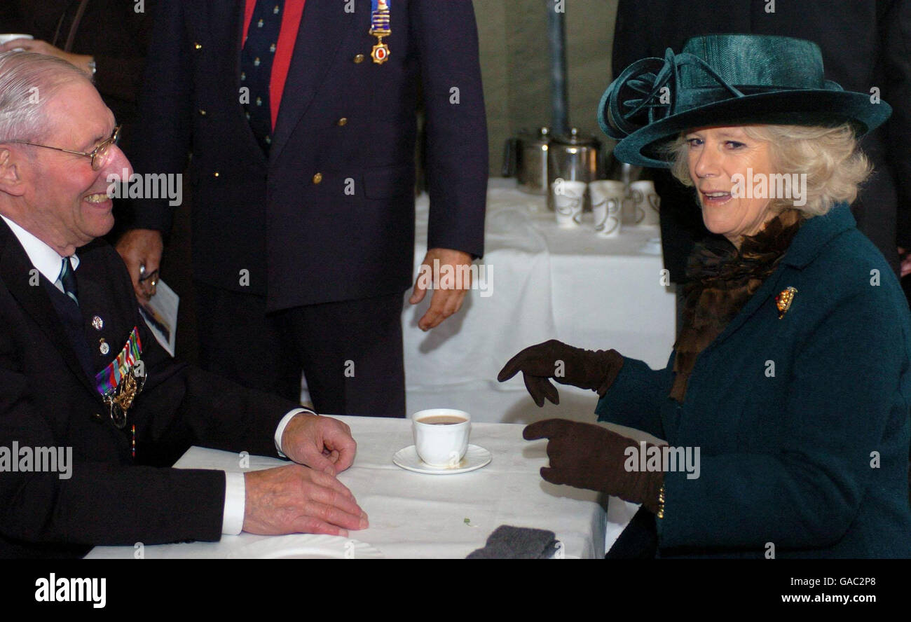 The Duchess of Cornwall, patron of the 7th Armoured Division Memorial ...