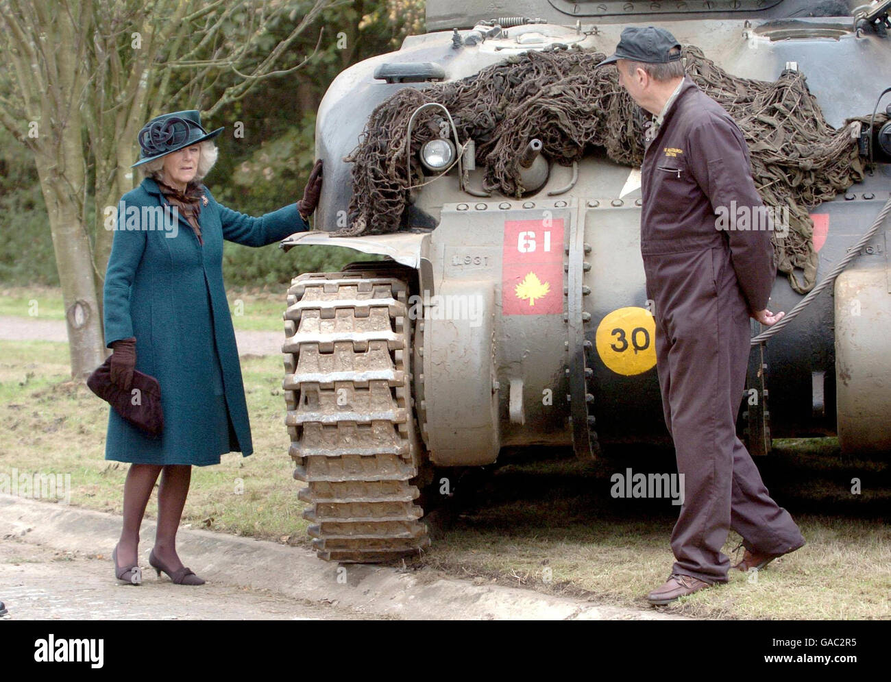 Camilla marks WW2 battle anniversary Stock Photo - Alamy