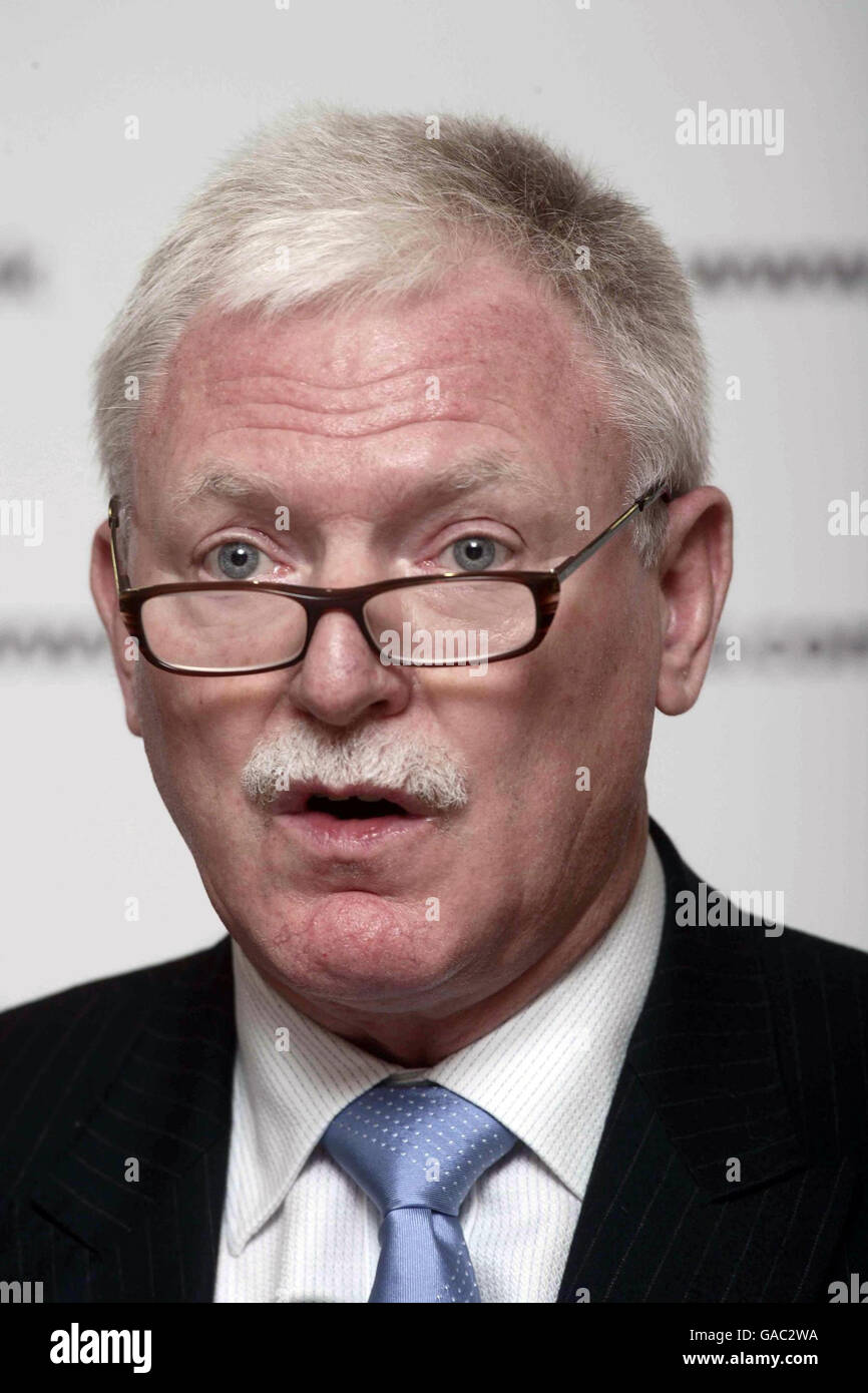 Rugby League - Wigan Warriors Press Conference - JJB Stadium Stock ...