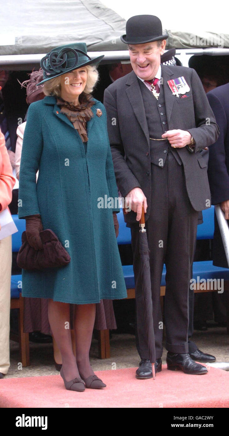 Camilla marks WW2 battle anniversary Stock Photo - Alamy