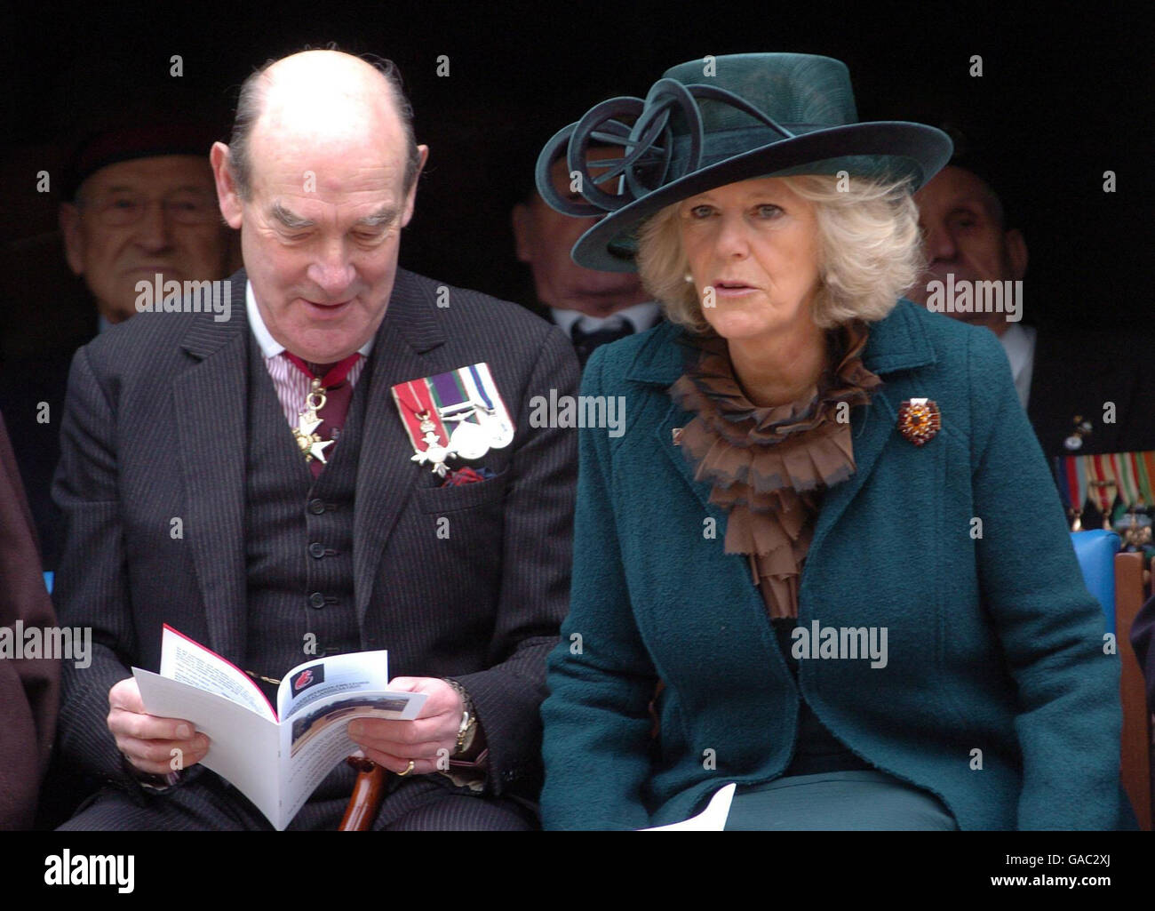 The Duchess of Cornwall, patron of the 7th Armoured Division Memorial ...