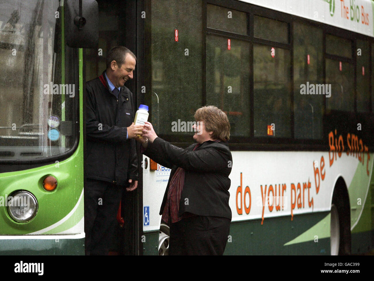 First woman bus driver hi-res stock photography and images - Alamy