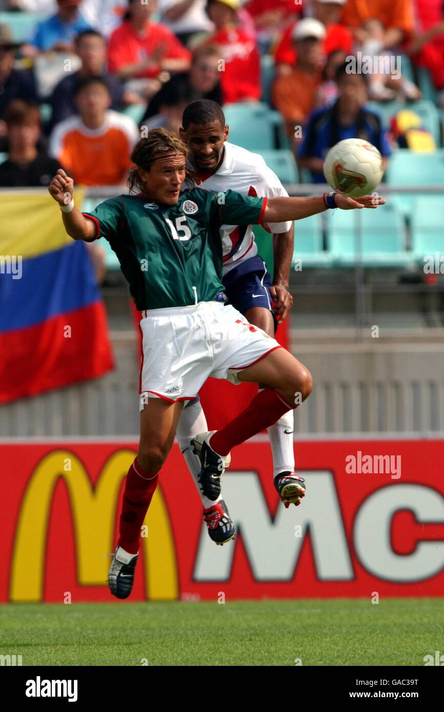 Soccer -FIFA World Cup 2002 - Second Round - Mexico v USA Stock Photo ...