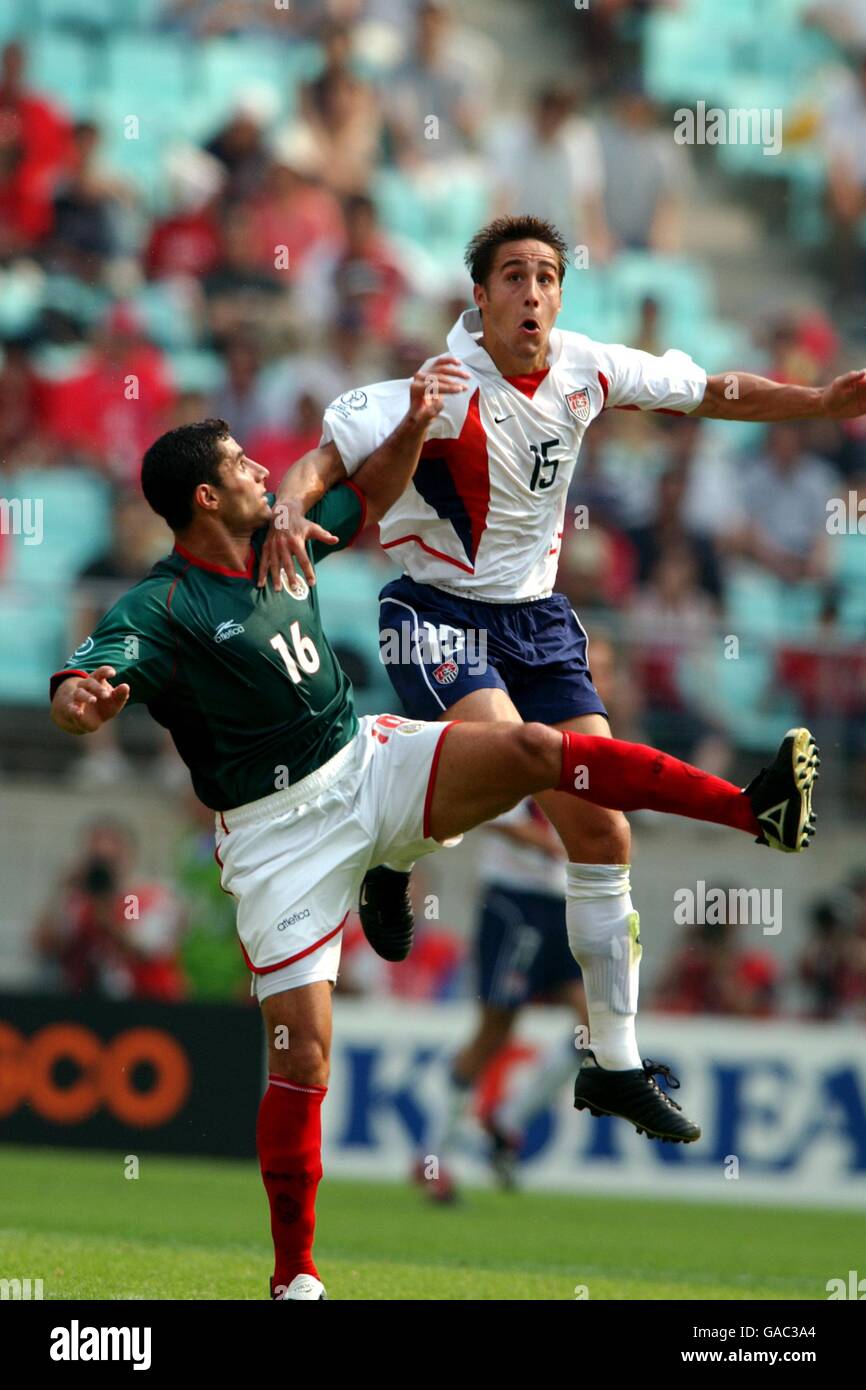 Soccer -FIFA World Cup 2002 - Second Round - Mexico v USA Stock Photo ...