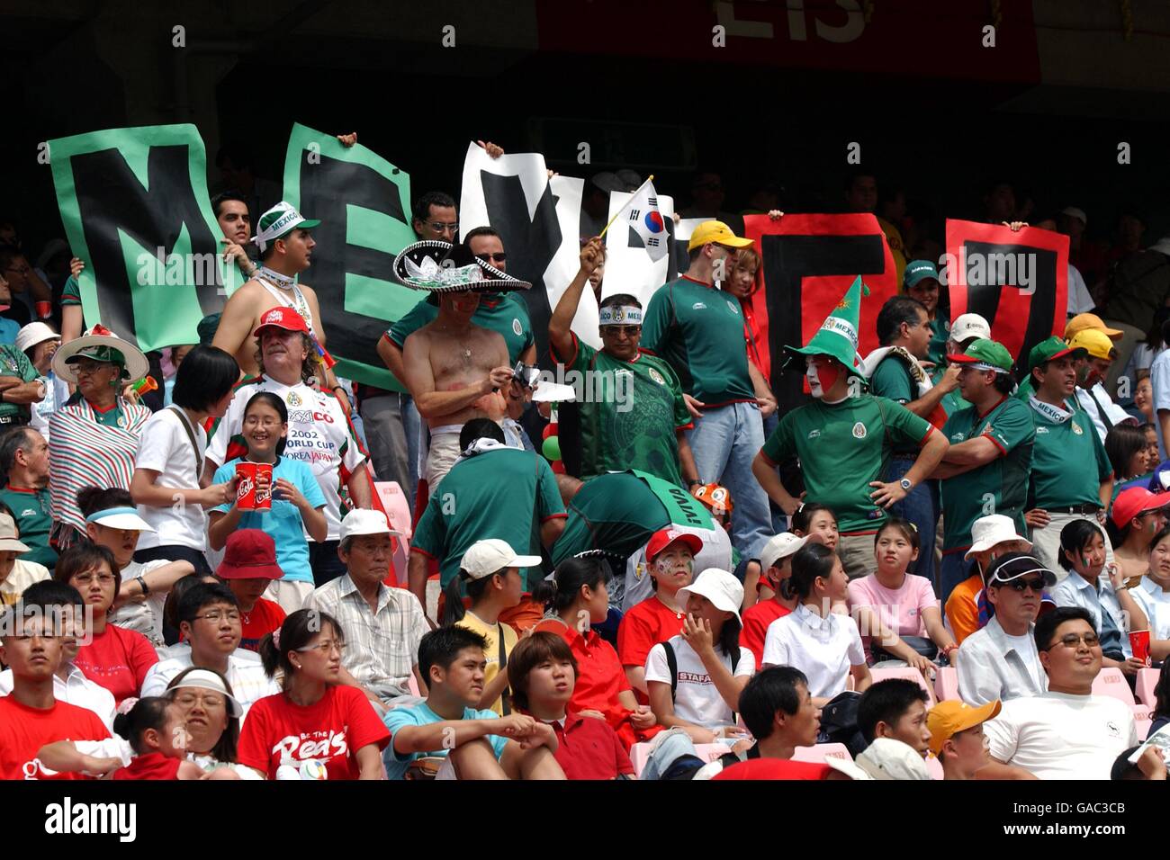 Soccer -FIFA World Cup 2002 - Second Round - Mexico v USA Stock Photo ...