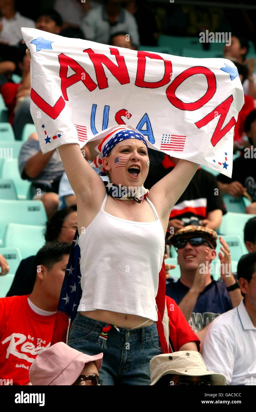 Soccer -FIFA World Cup 2002 - Second Round - Mexico v USA Stock Photo ...