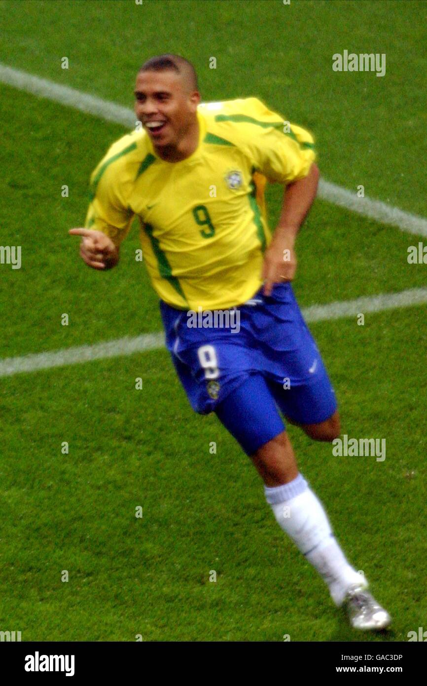 Soccer - FIFA World Cup 2002 - Semi Final - Brazil v Turkey. Brazil's ...