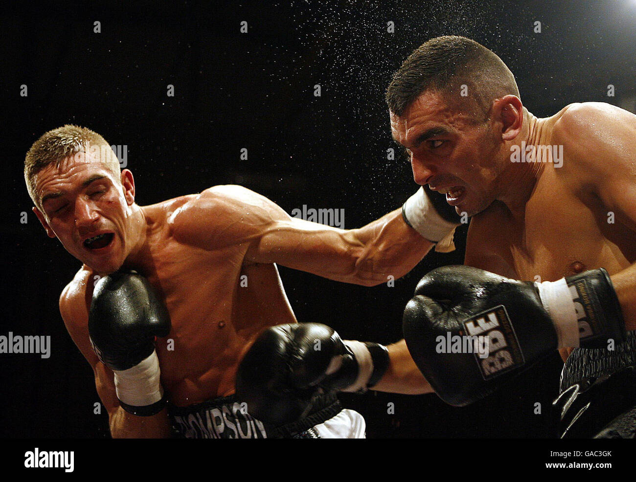 Boxing - Vacant British Central Area Title - Mark Thompson v Frank ...