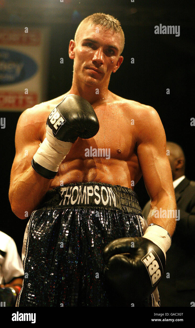 Boxing - Vacant British Central Area Title - Mark Thompson v Frank ...