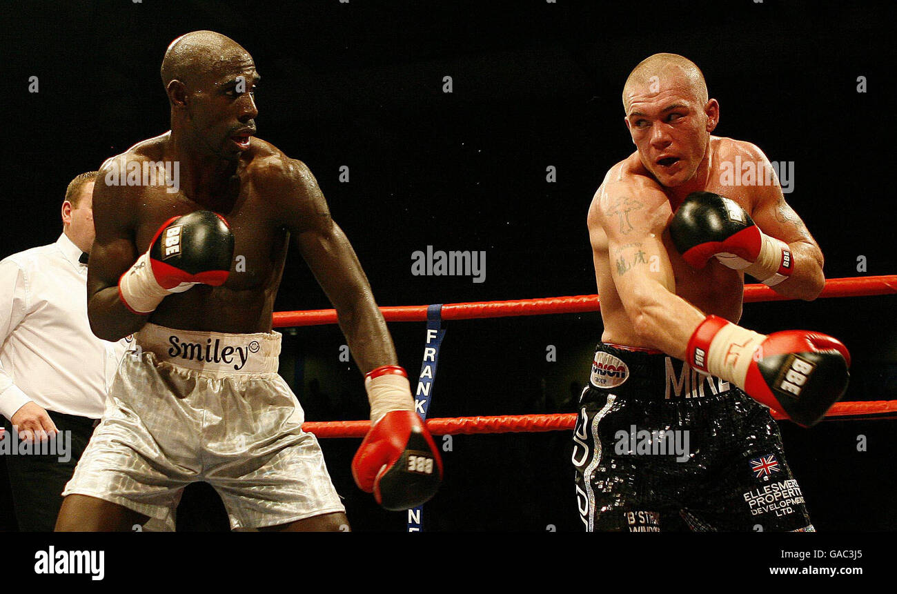Boxing - British Light-Middleweight Title - Jamie Moore v Andrew Facey ...