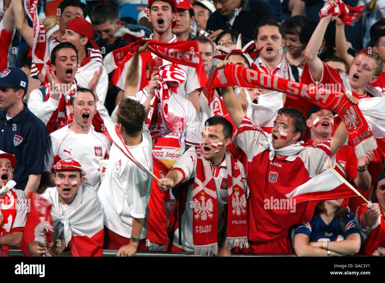 Soccer -FIFA World Cup 2002 - Group D - Poland v USA Stock Photo - Alamy