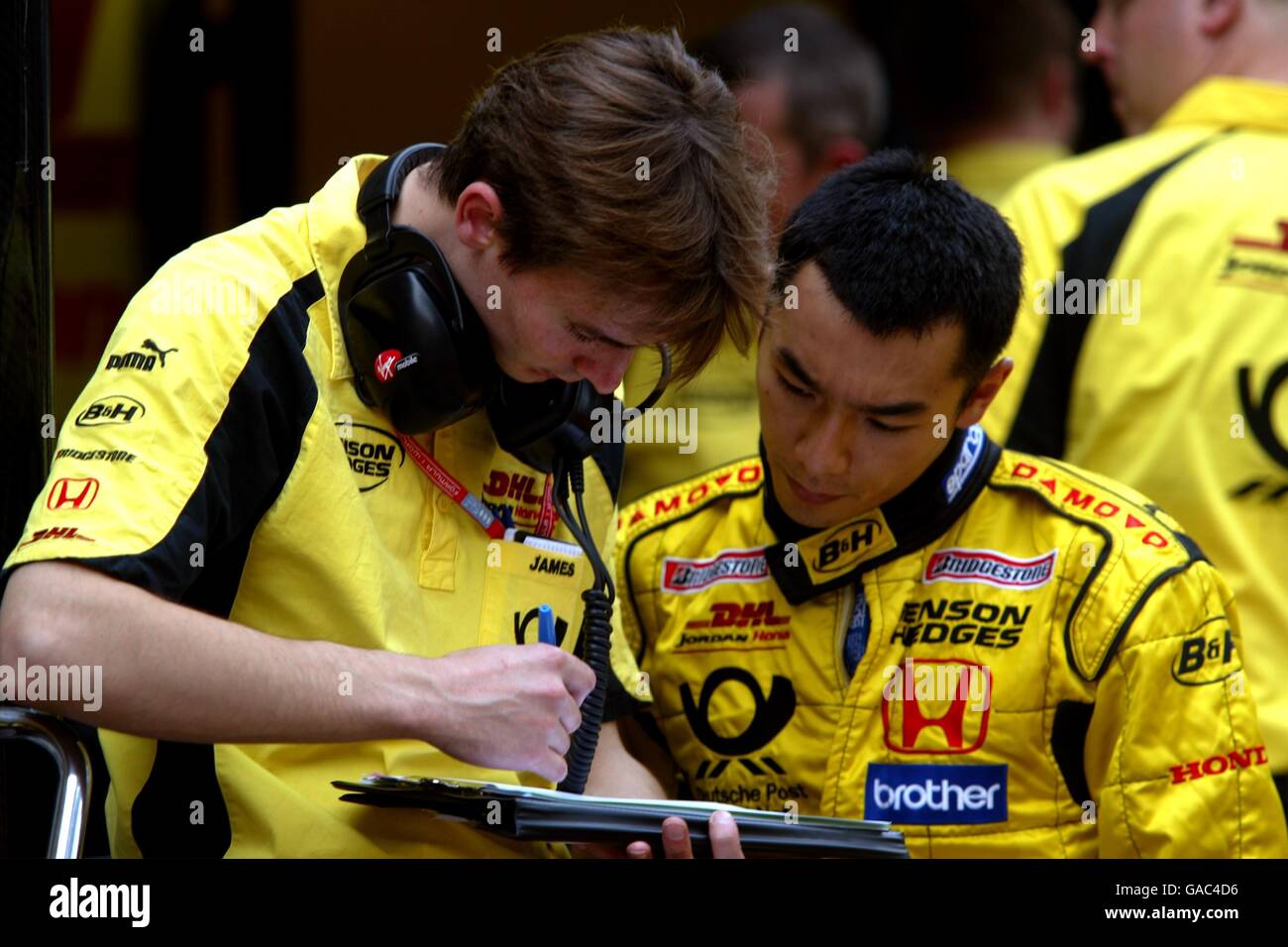 Jordan formula one team hi-res stock photography and images - Alamy
