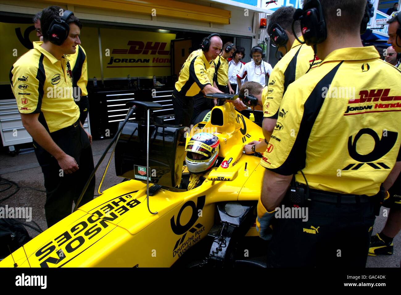 Jordans takuma sato in the pits hi-res stock photography and images - Alamy