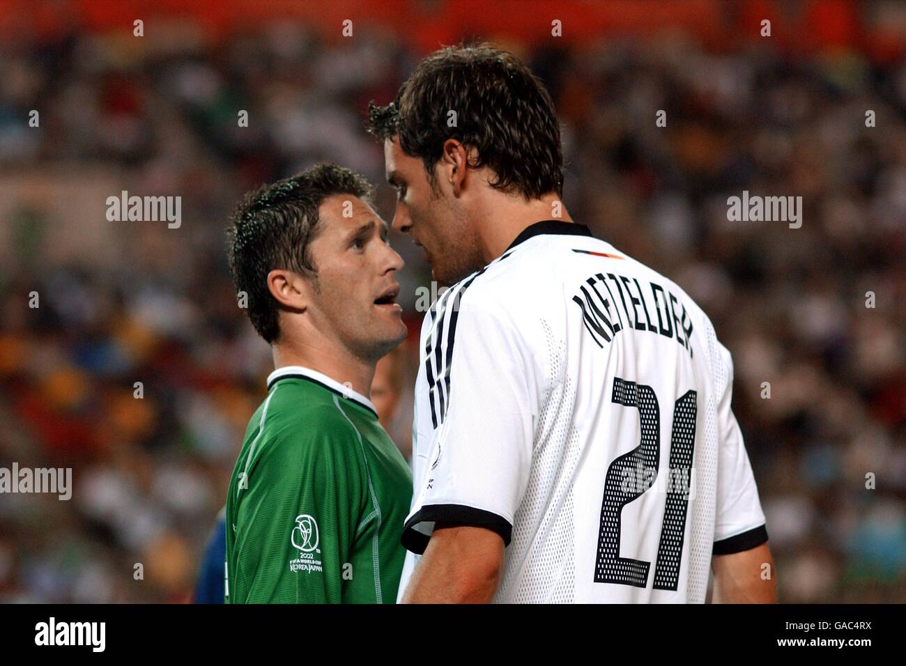 Soccer - FIFA World Cup 2002 - Group E - Germany v Ireland Stock Photo ...