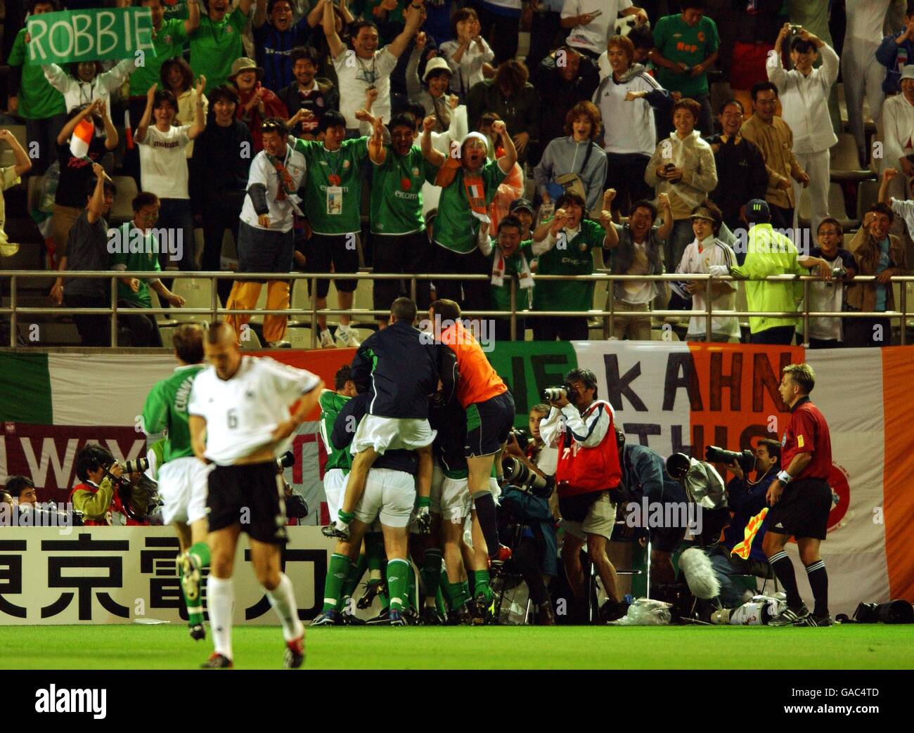 Soccer - FIFA World Cup 2002 - Group E - Germany v Ireland Stock Photo ...