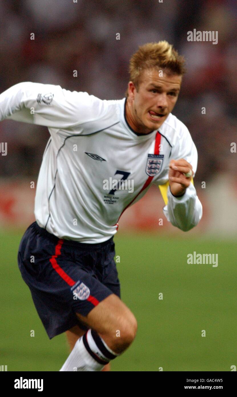 Soccer - FIFA World Cup 2002 - Group F - England v Sweden. England's ...