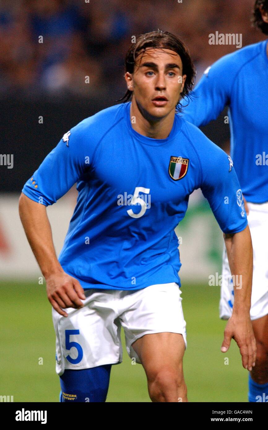 Cannavaro 2002 hi-res stock photography and images - Alamy