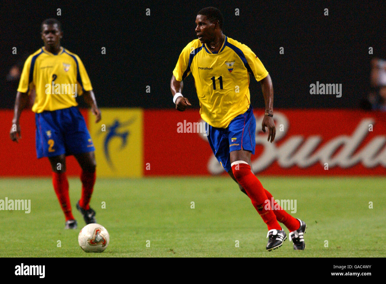 Soccer - FIFA World Cup 2002 - Group G - Italy v Ecuador. Ecuador's ...
