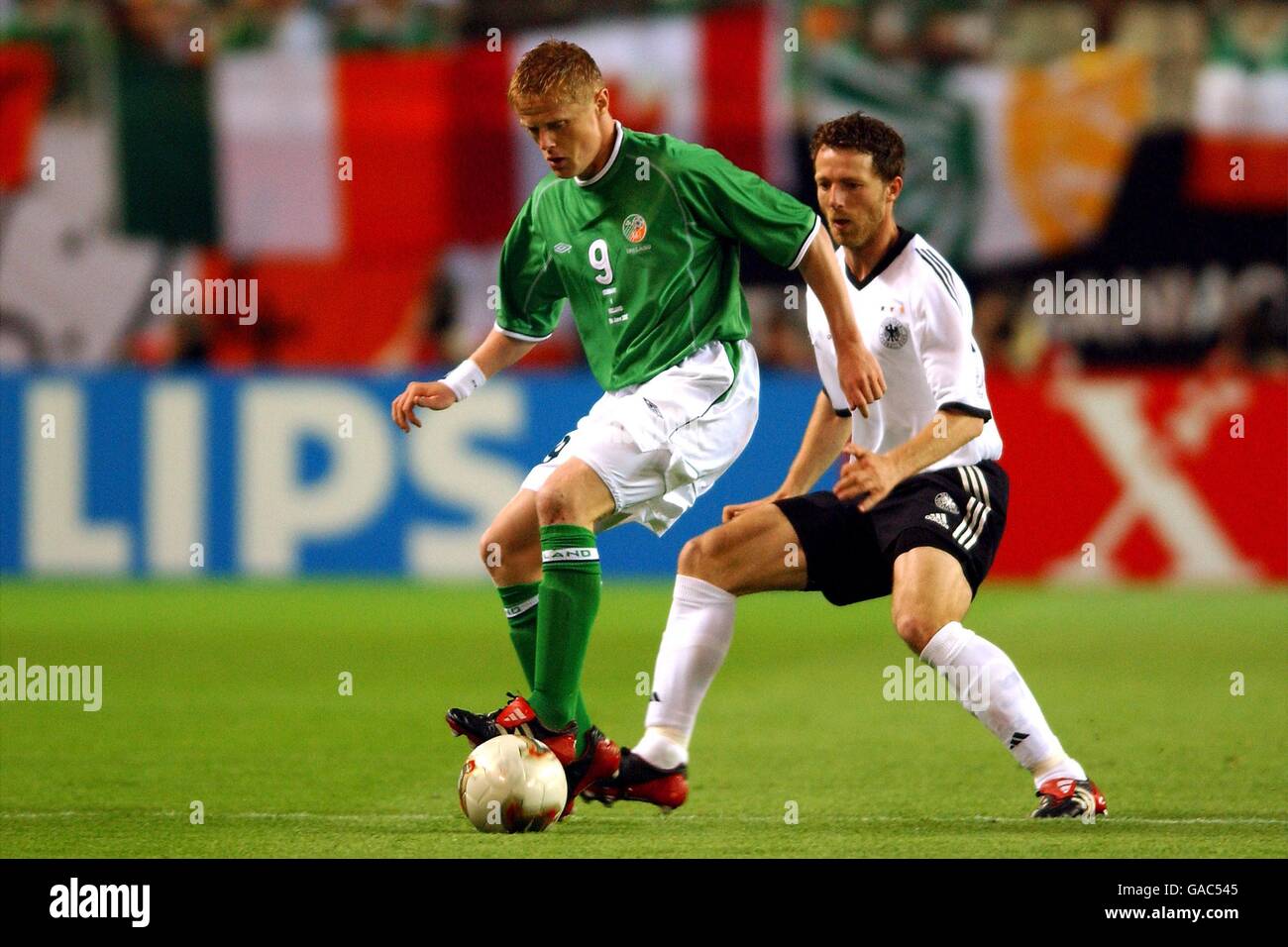 Soccer - FIFA World Cup 2002 - Group E - Germany v Ireland Stock Photo ...