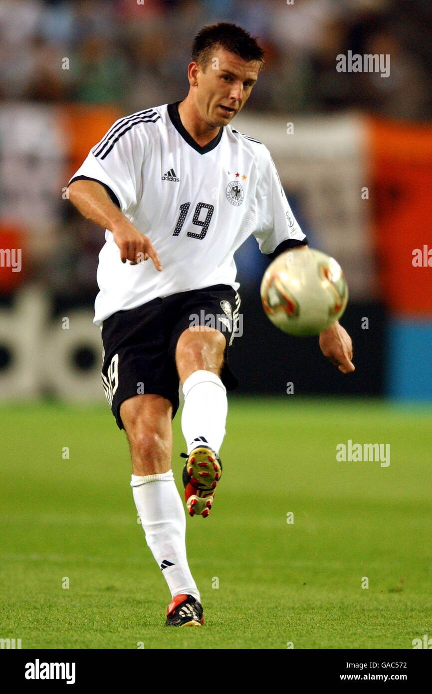 Soccer - FIFA World Cup 2002 - Group E - Germany v Ireland Stock Photo ...