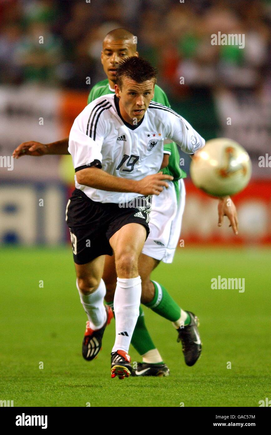 Soccer - FIFA World Cup 2002 - Group E - Germany v Ireland Stock Photo ...