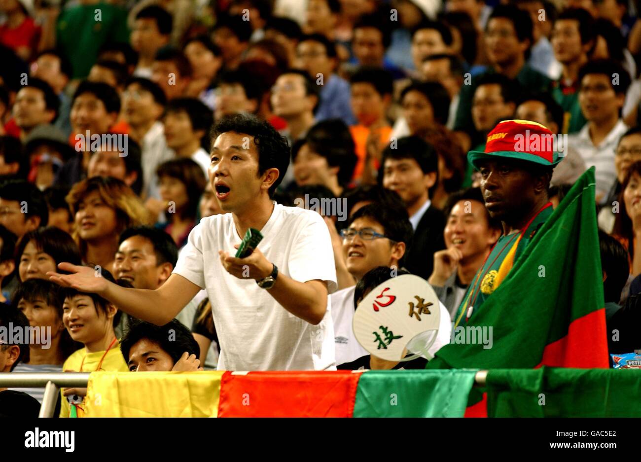 Soccer - FIFA World Cup 2002 - Group E - Cameroon v Saudi Arabia. A ...